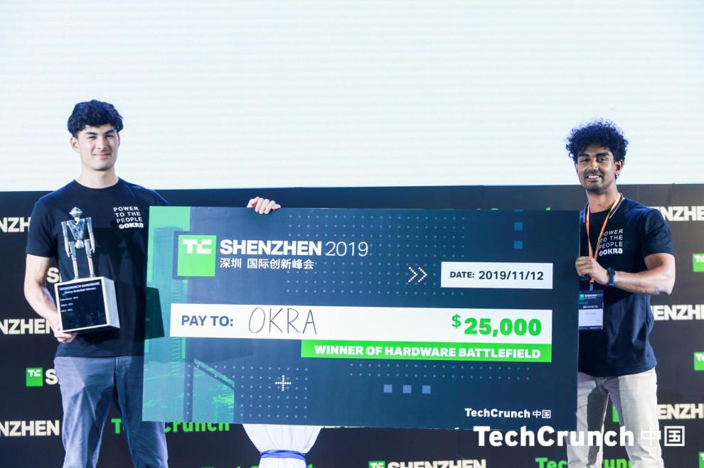 TechCrunch深圳2019のBattlefield勝者はモジュラー式エネルギーのスタートアップ「Okra Solar ...