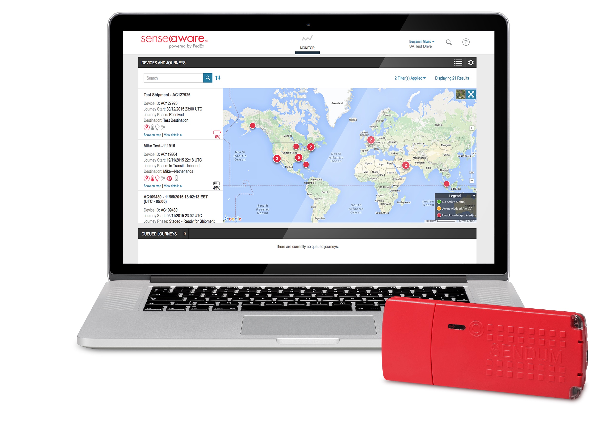 フェデックスが輸送中の貨物の状態をリアルタイムで可視化する「SenseAware」を提供開始 | TechCrunch Japan Archive