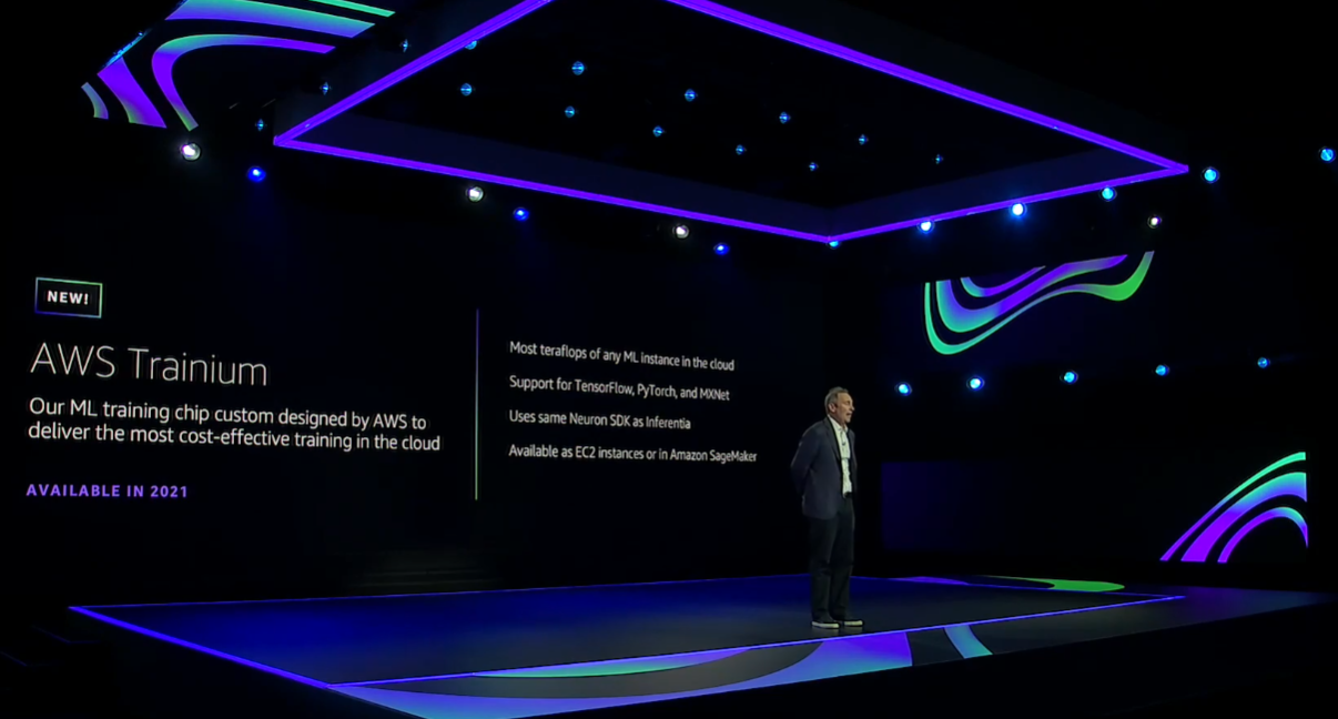 AWSが機械学習トレーニング用の新カスタムチップTrainiumを発表 | TechCrunch Japan Archive