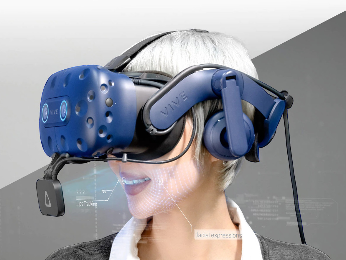 HTCが唇・舌・歯・アゴ・頬など口元38カ所をトラッキングできる「VIVE Facial Tracker」発表 | TechCrunch Japan Archive