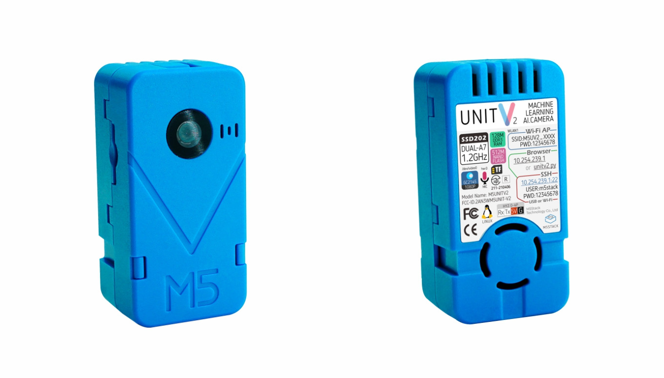 Linuxが動作する高性能AIカメラモジュール「M5Stack UnitV2 AI カメラ」が税込9592円で近日販売 | TechCrunch Japan Archive